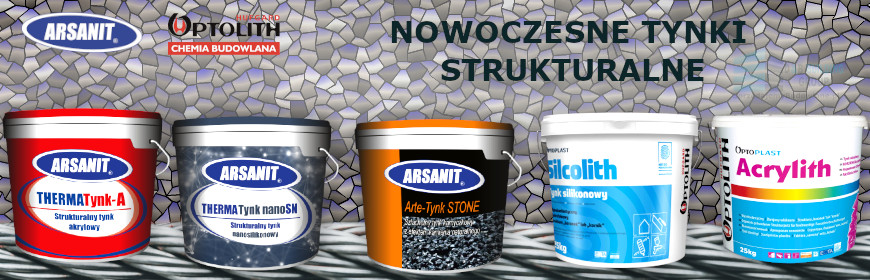 Tynki strukturalne | Tynki i podkłady tynkarskie